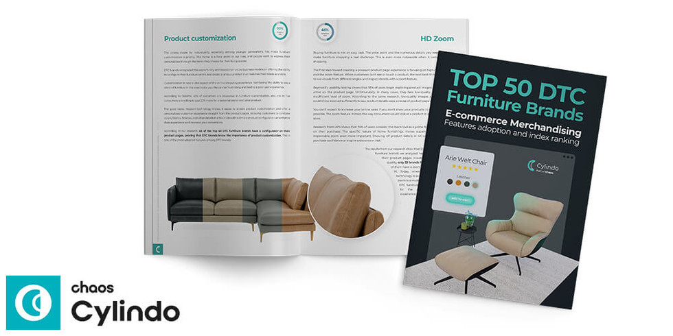 Top 50 DTC Furniture Brands Report: E-commerce Merchandising