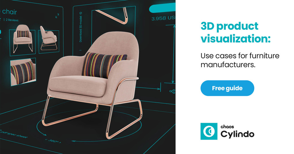 3D product visualization: Use cases for furniture manufacturers